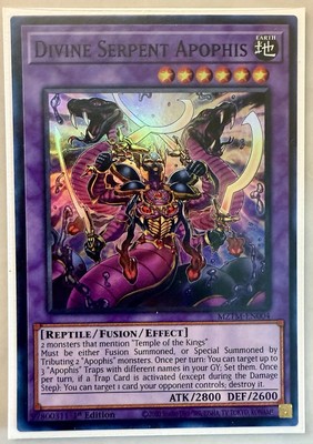Yugioh Divine Serpent Apophis MZTM-EN004 Super Rare 1st Ed NM | eBay