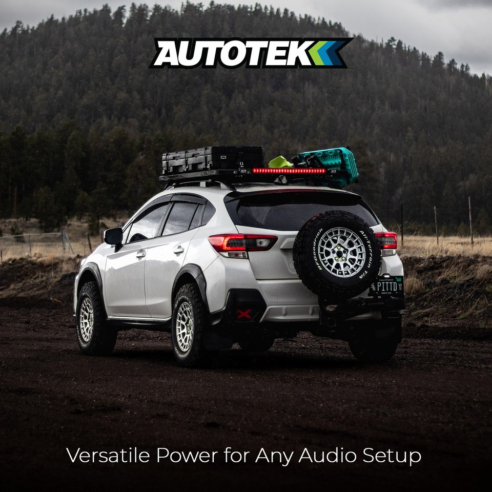 Autotek 1200 Watt 1 Channel Car Audio Amplifier, Street Machine SM-1200 ...
