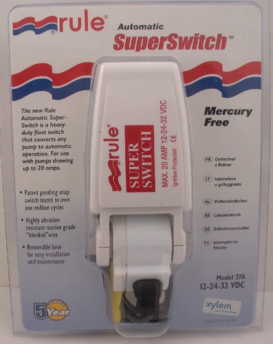 Rule 37A Super Float Automatic Bilge Pump Switch | eBay