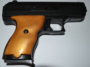 Hi point C9 CF380 pistol grips aztec gold plastic | eBay