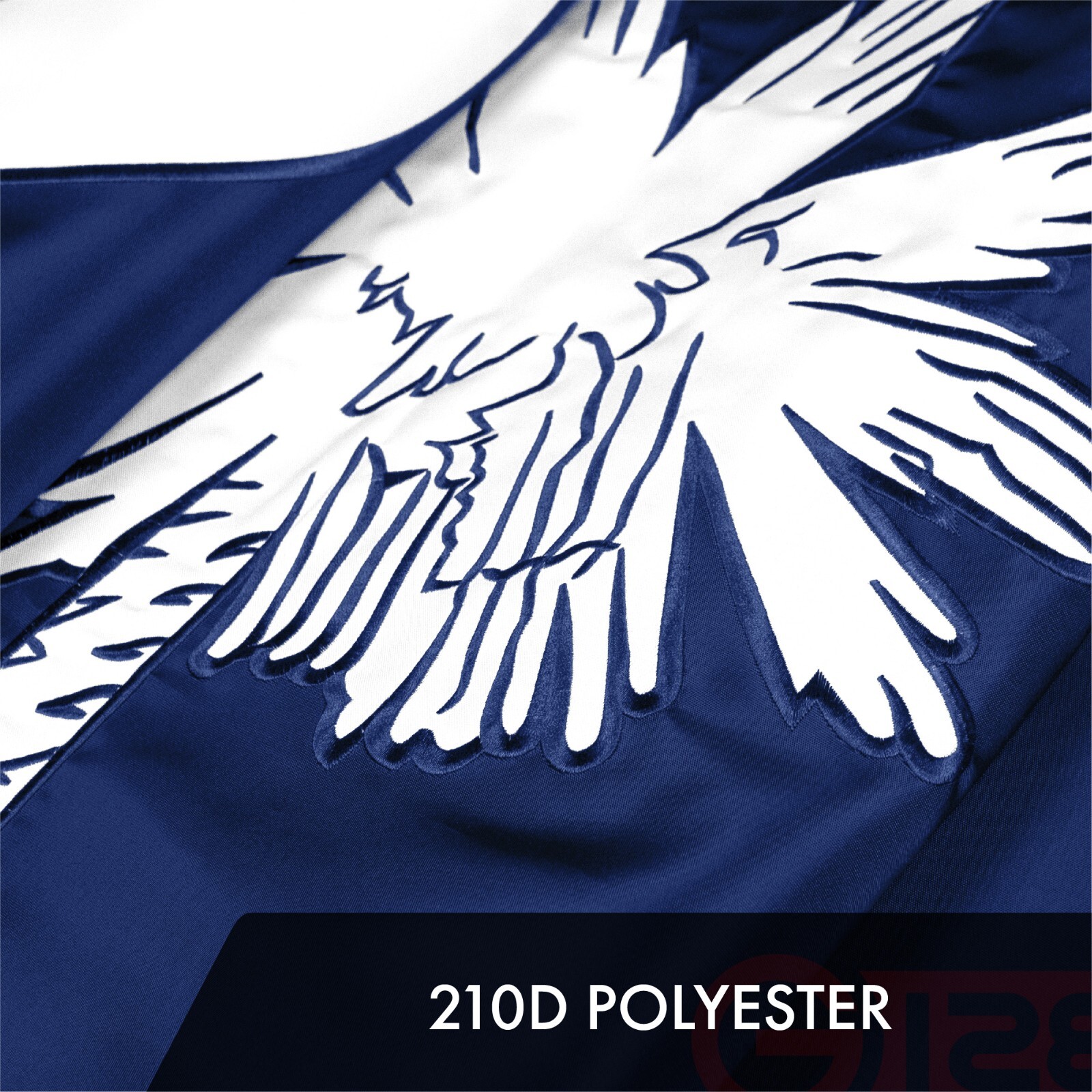 South Carolina SC State Flag 3x5FT Embroidered Polyester Palmetto State ...