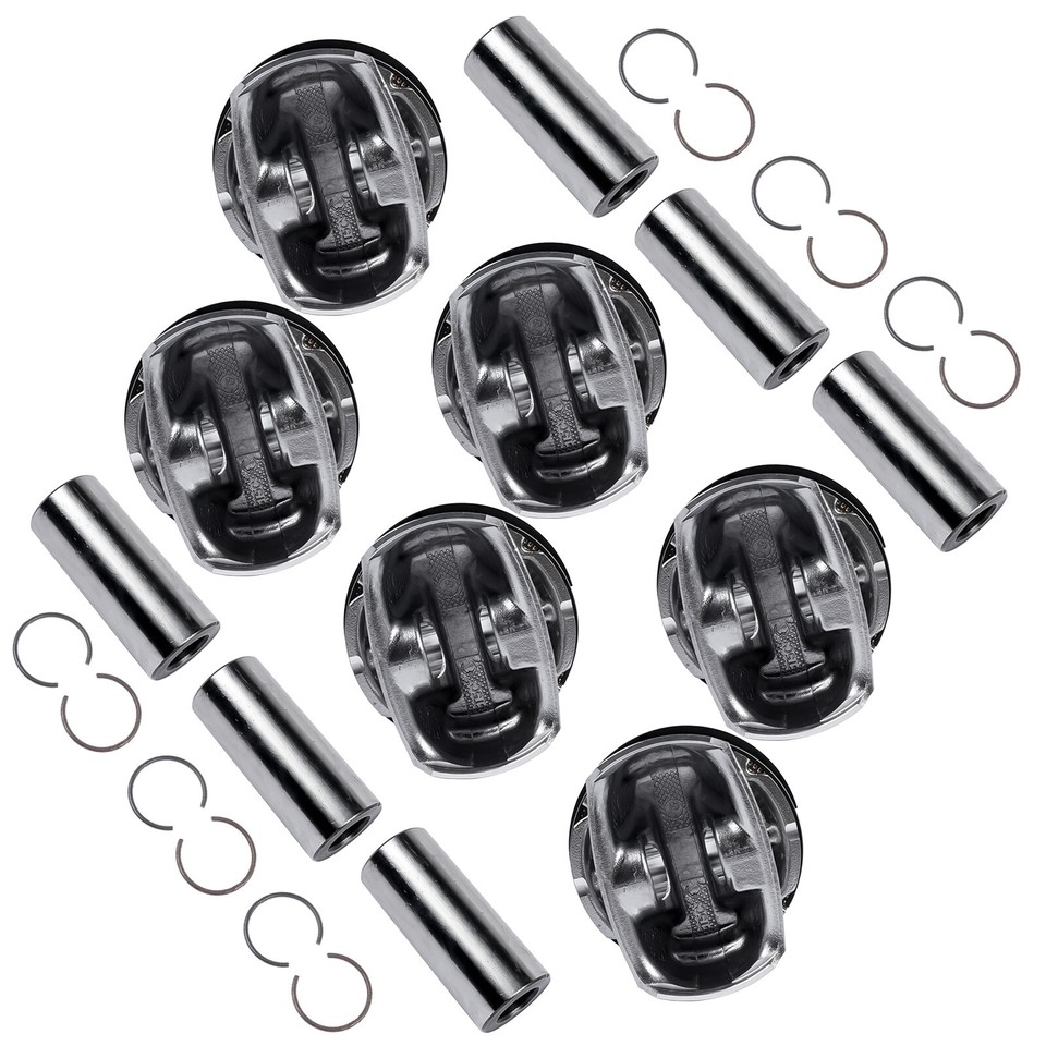 6Pcs Pistons Set For 2011-2018 Jeep Chrysler 3.6L V6 DOHC Pentastar ...