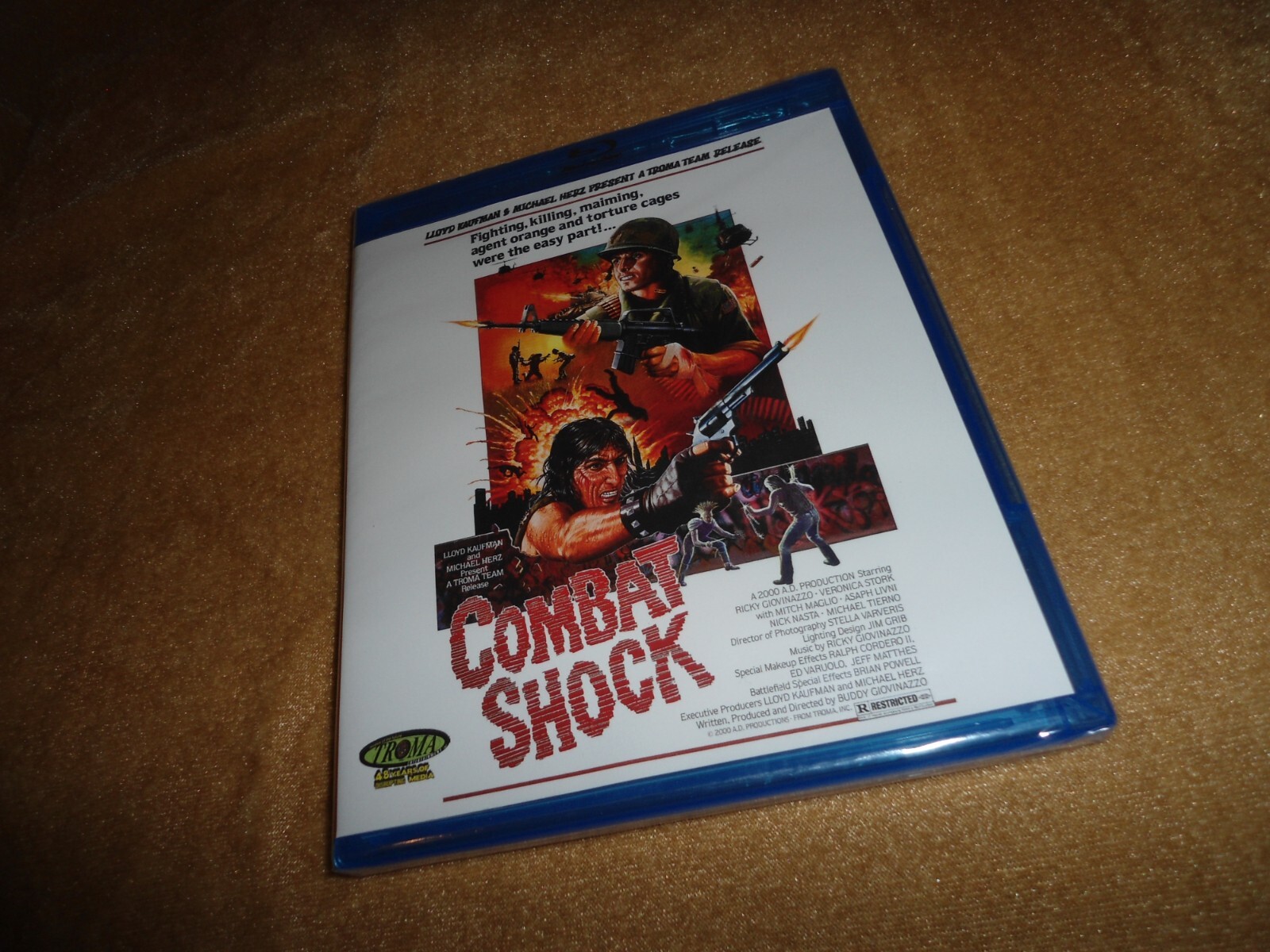 Combat Shock (1984) [Blu-ray] TROMA 790357122509| eBay