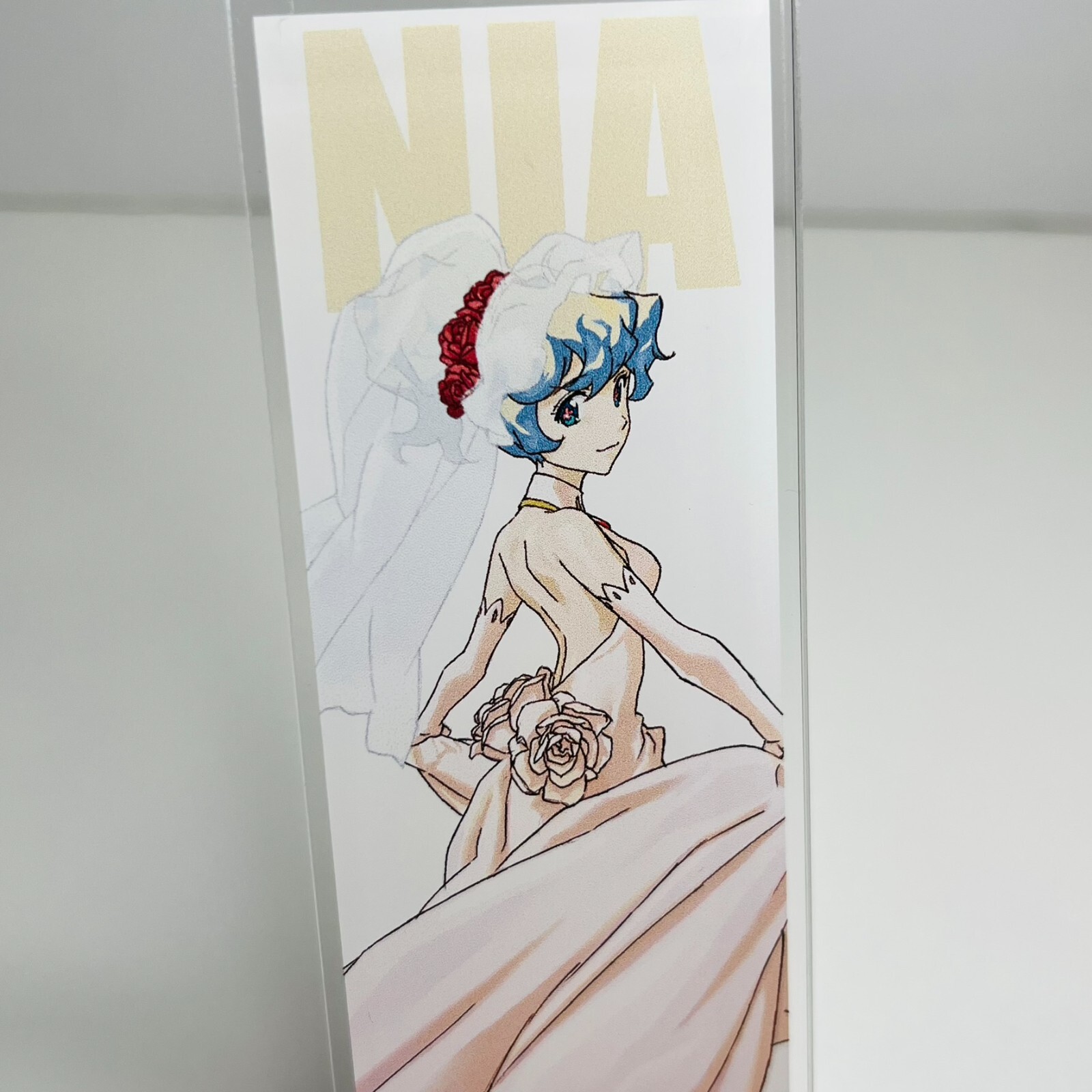Nia Teppelin Gurren Lagann figure TALL Acrylic Stand 15th Anniversary ...