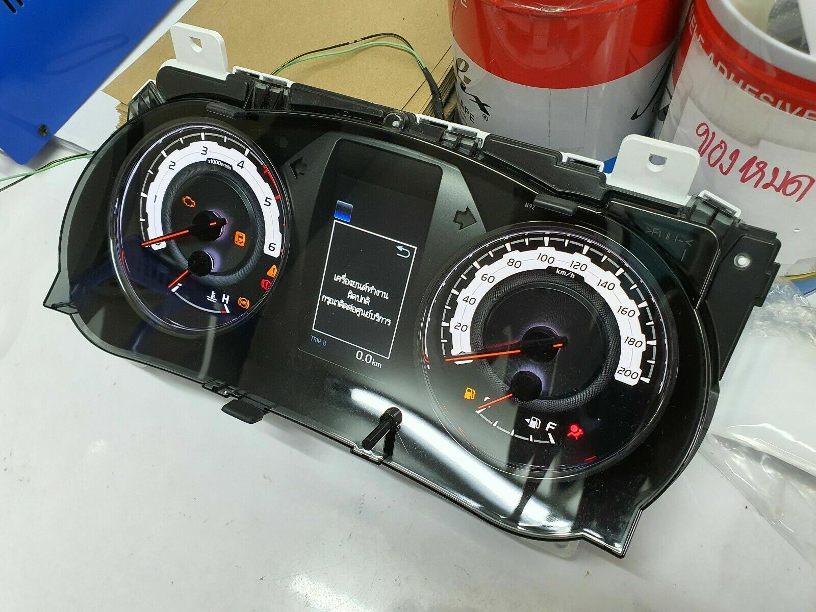 SPEED METER GAUGES FOR A/T 83800-FD230-B OEM for TOYOTA HILUX REVO ...