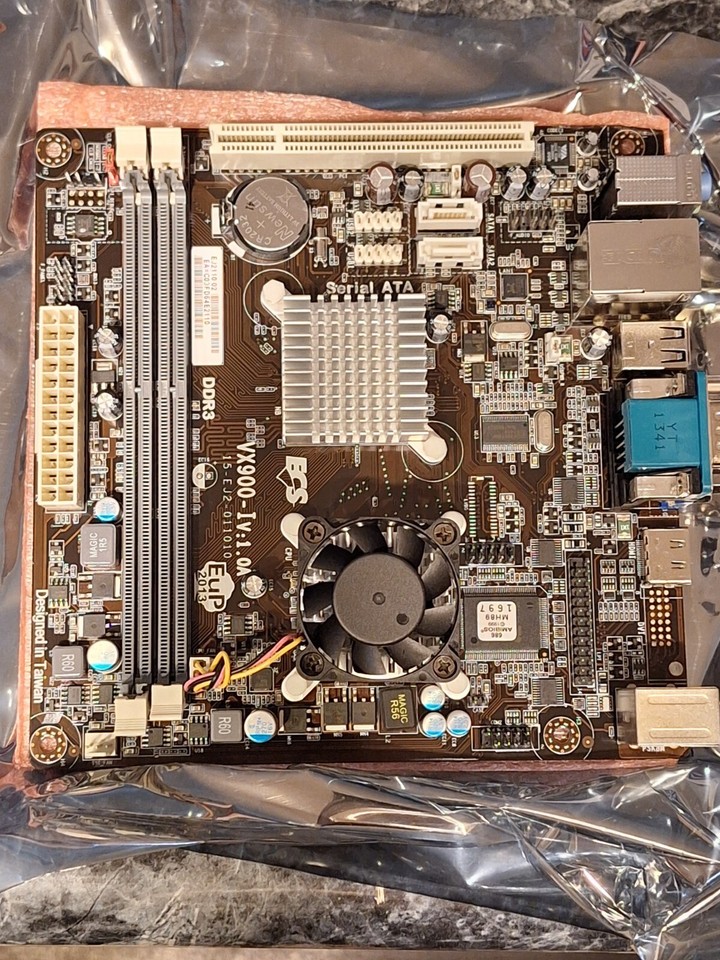 ECS VX900-I VIA Nano L2007 (1.6G, ) VIA VX900 Motherboard / Cpu combo ...