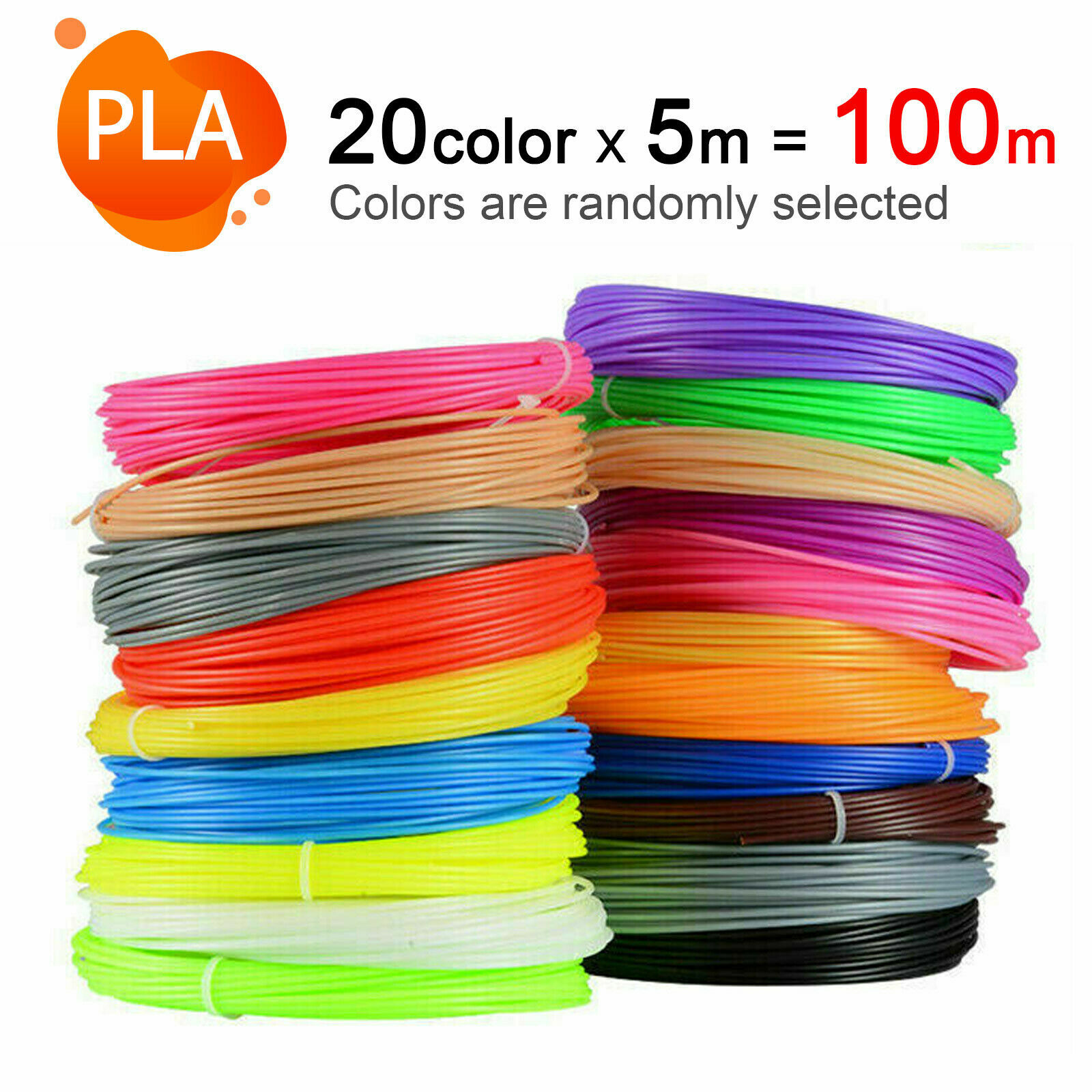 PLA 3D Pen Printer Filament Refills 1.75mm Printing Drawing Accessories ...