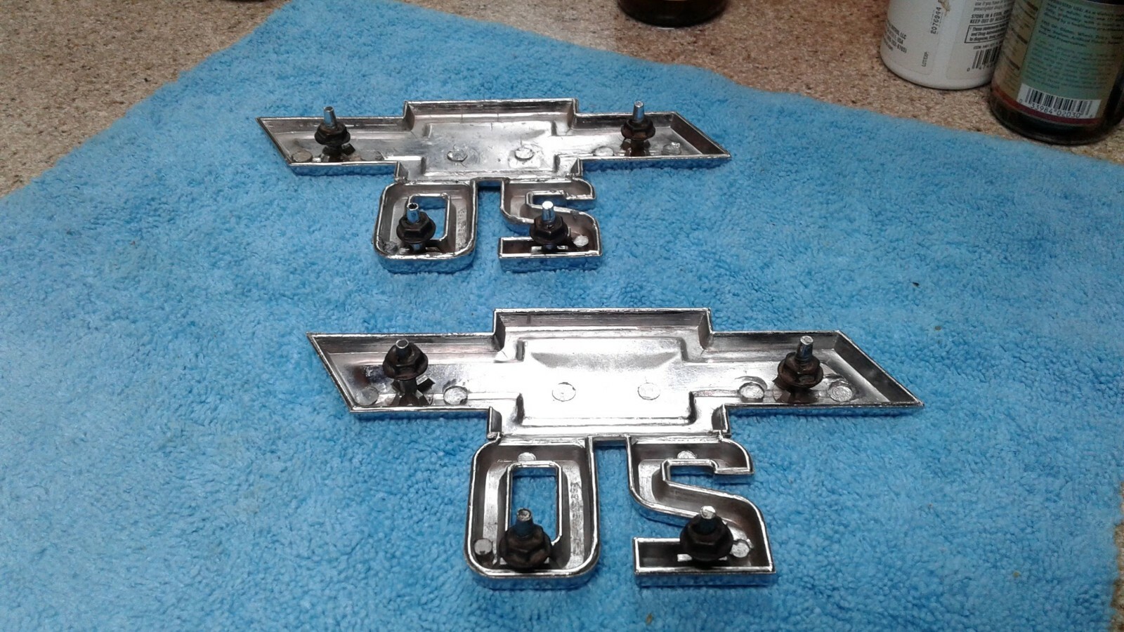 1960's 1967 68 Chevy Truck Parts C20 Fender Emblems Badges Trim ...