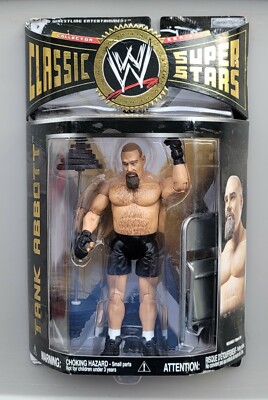 wwe wwf ljn classic superstars variant tank abbott wrestling figure | eBay