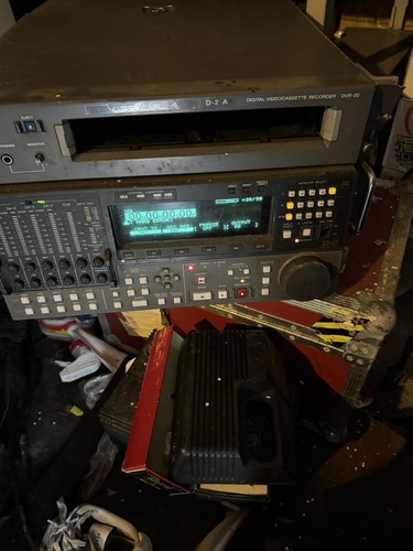 Sony dVR-20 Digital Video Cassette Recorder D-2 Composite | eBay