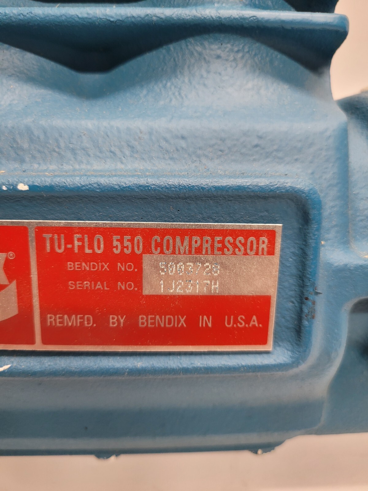 BENDIX Tu-Flo 550 COMPRESSOR 5003728 TF550 OEM Reman | eBay