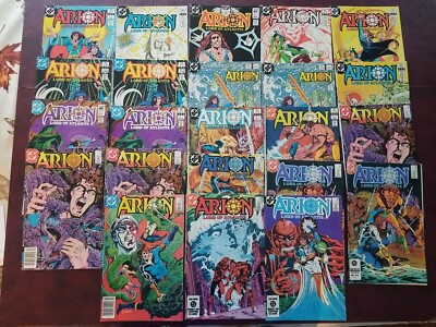 ARION LORD OF ATLANTIS DC COMICS. Lot of 23 Issues Between #3 &19. Few ...