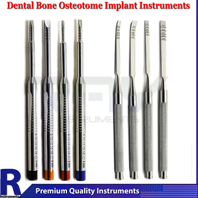 Osteotomes Ridge Split Chisels Tooth Expansion Dental Bone Surgery ...