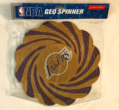 Los Angeles Lakers NBA 10 Inch Yard Garden Hanging Geo Wind Spinner | eBay