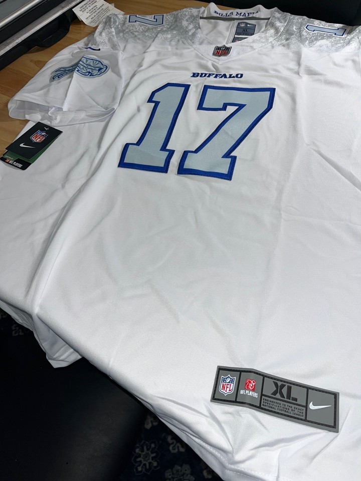 Josh Allen Buffalo Bills MVP Game Rivalry Cold Front Jersey XL New With ...