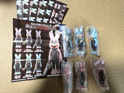 Silent Hill 3 Robbie the Rabbit Mascot Full Set Complete Unopened Japan ...