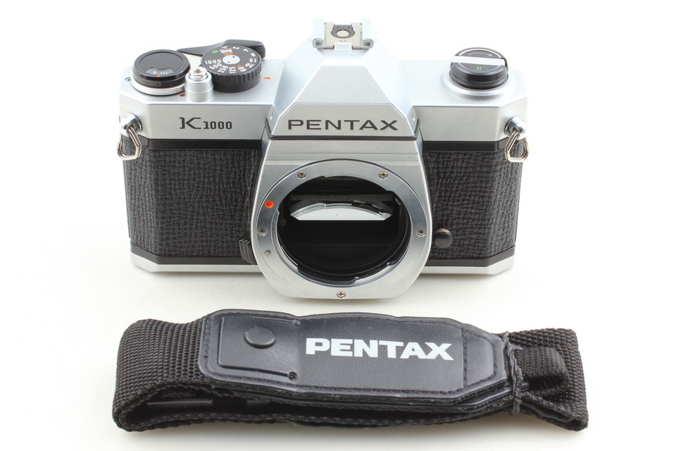 CLA'd [MINT w/ Strap] Pentax K1000 SLR 35mm Film Camera Body K Mount ...