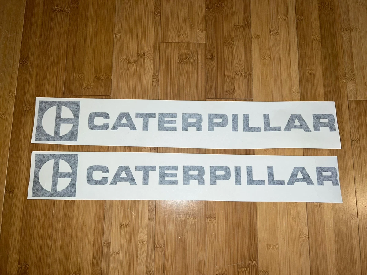 Caterpillar Logo Stickers