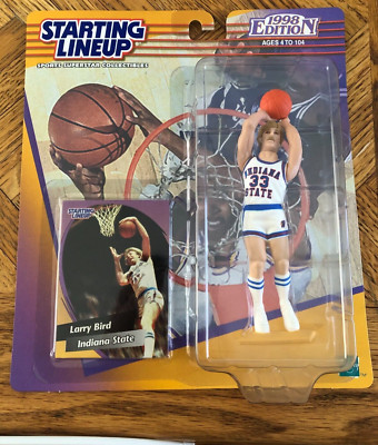 1998 Starting Lineup SLU NBA Larry Bird Indiana State Boston Celtics ...
