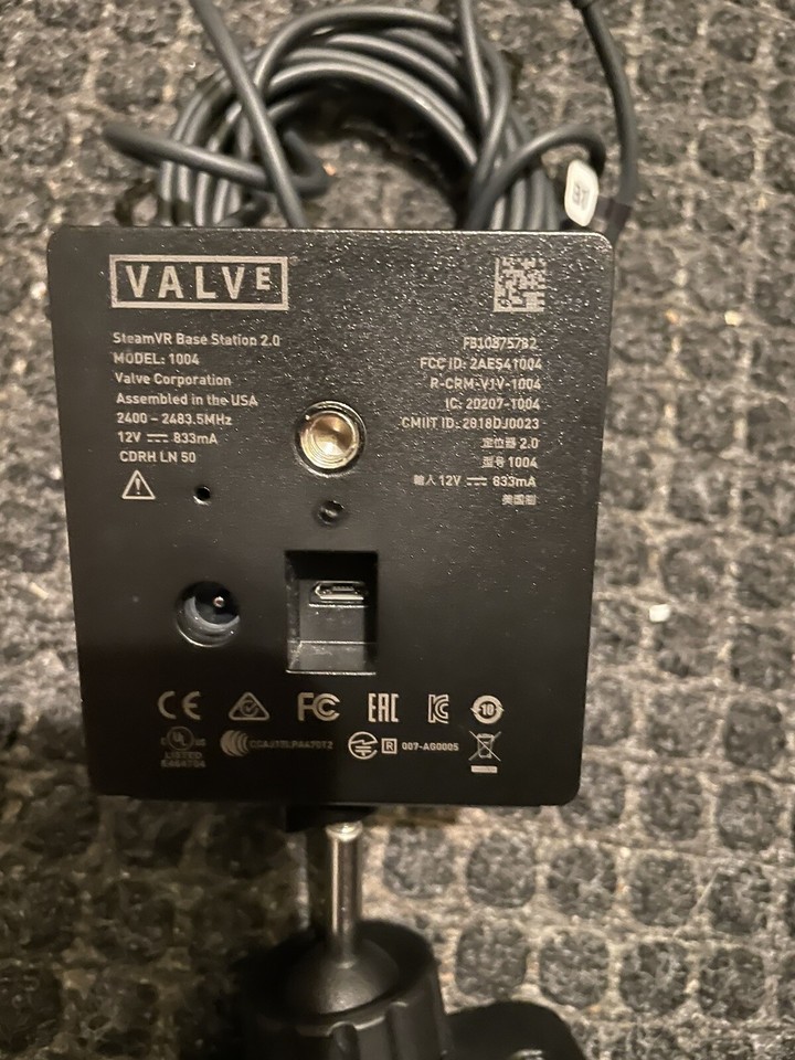 SteamVR Base Station 2.0 Lighthouse for HTC VIVE PRO VALVE INDEX ...