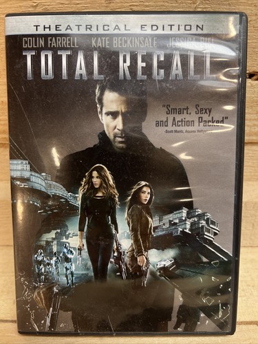 Total Recall (DVD, 2012) Starring Colin Farrell & Kate Beckinsale ...