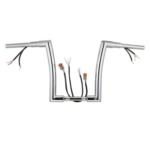 Prewired Softail Dyna Low Rider Handlebar 14" Rise Ape Hanger for ...