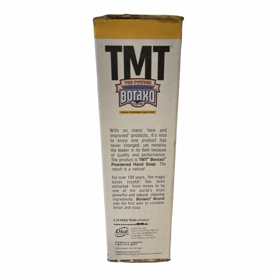 Boraxo Pro Powder Professional Grade Hand Cleaner Powdered Hand Soap 5 ...