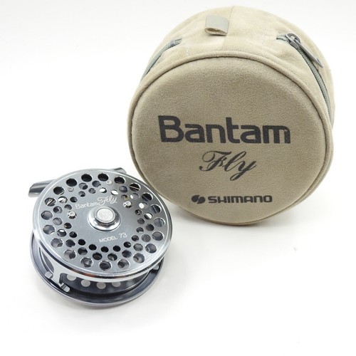 Shimano "Bantam" Fly Fishing Reel. Model 73. W/ Pouch. | eBay