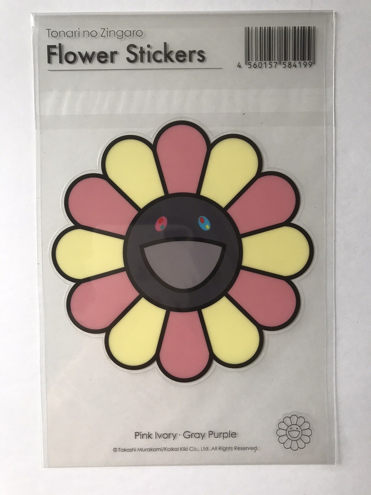 Takashi Murakami Flower Sticker Multicolor Kaikai Kiki Authentic | eBay