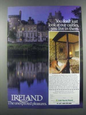 1985 Ireland Tourism Ad - Look at Our Castles | eBay