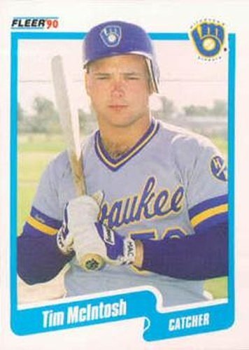 #329 Tim McIntosh - Milwaukee Brewers - 1990 Fleer USA Baseball | eBay