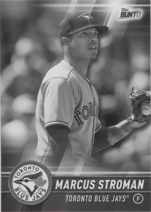 2017 Topps Bunt - Marcus Stroman #96 Black for sale online | eBay