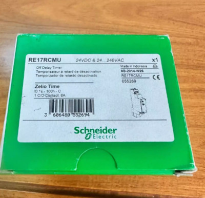 New SCHNEIDER RE17RCMU Timing Relay | eBay
