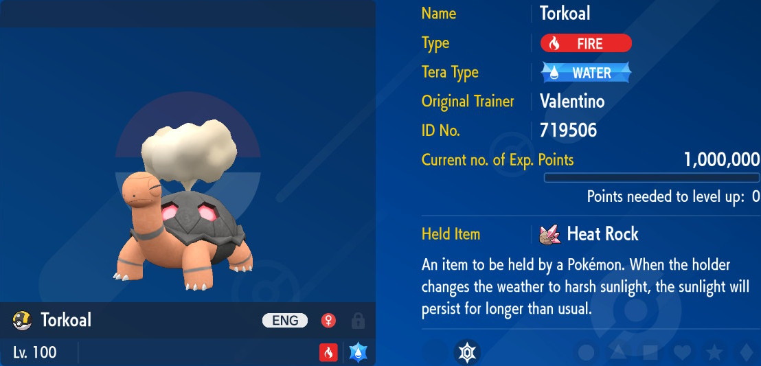 Pokemon Torkoal Evolution
