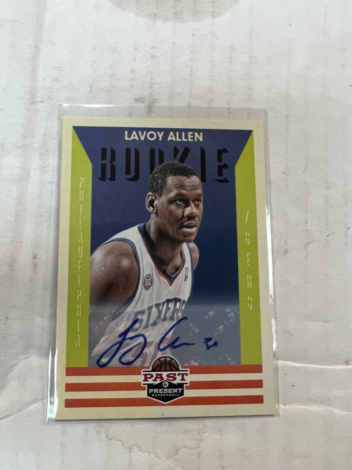 Lavoy Allen 2012-13 Panini Past & Present Rookie Auto #154 NrMt | eBay