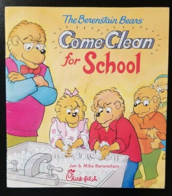 The Berenstain Bears Come Clean for School by Jan & Mike Berenstain ...