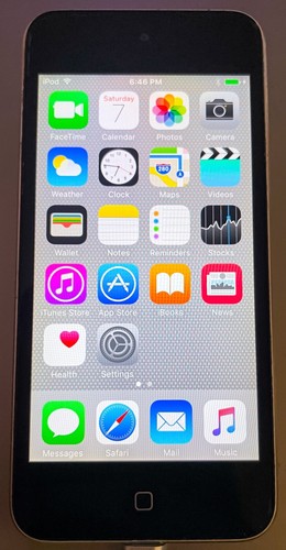 Apple iPod Touch 5th Gen No iSight 16GB Silver A1509 ME643LL/A Needs New Battery | eBay