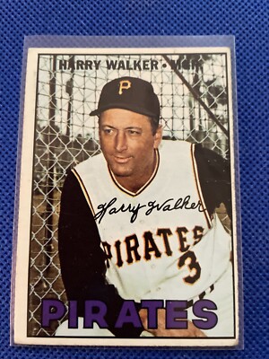 1967 TOPPS # 448 HARRY WALKER B | eBay