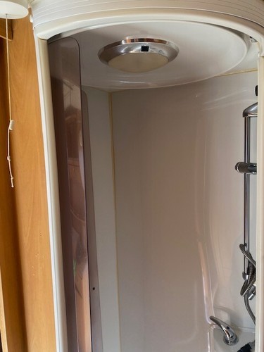swift challenger 480 se 2000 caravan camper van shower cubicle ...