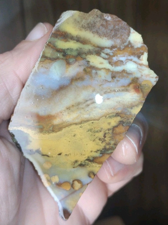 5.5LB 💙 AAA Blue Ice Polka Dot Agate Rough 13pc Smalls Lot From Oregon ...