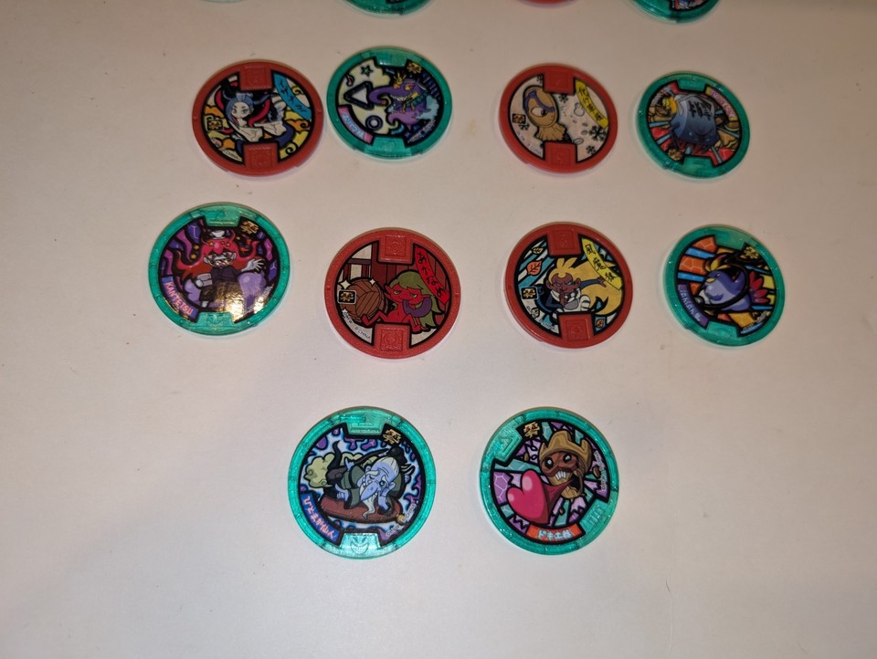 Yokai Watch Goods lot Yokai Medal Rare Medal DX BANDAI Toys Zero Type S ...