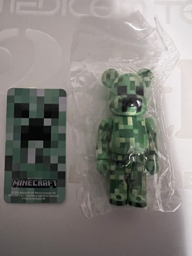 Medicom Bearbrick Series 31 SF "Green Square Minecraft" Be@rbrick | eBay