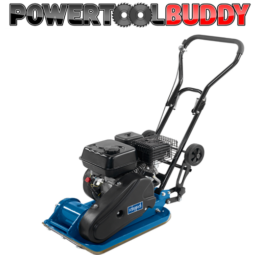 Scheppach HP1100S 5.5hp Petrol Plate Compactor 530 x 350mm 163cc 4 ...