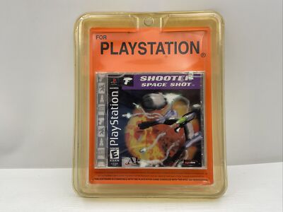 RARE/SEALED CLAMSHELL PlayStation One (PS1) - Shooter Space Shot NEW IN ...