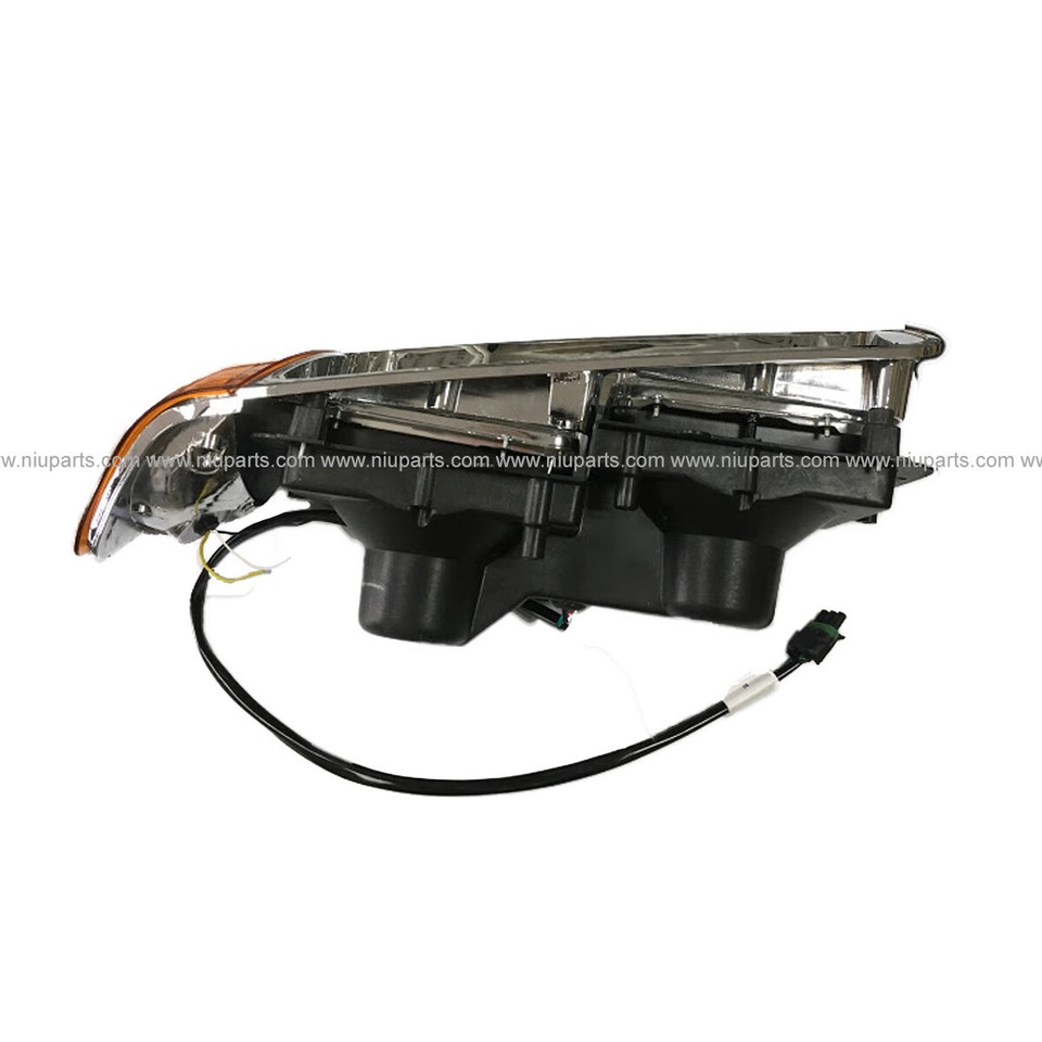Headlight w/ Bezel & LED Corner Light & Housing Base LH RH Fit ...