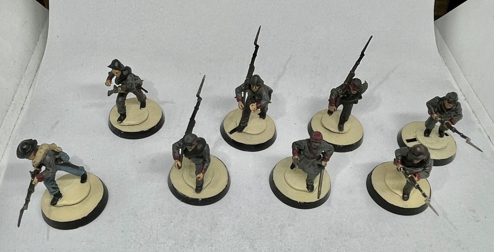 Mississippi Confederate Infantry Lot Perry Miniatures American Civil ...