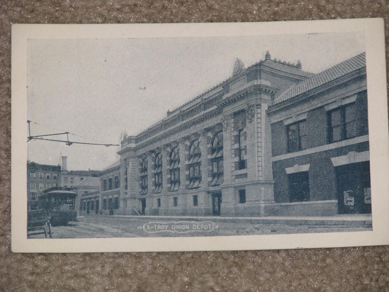 Troy Union Depot, Troy, N.Y. used vintage card | eBay