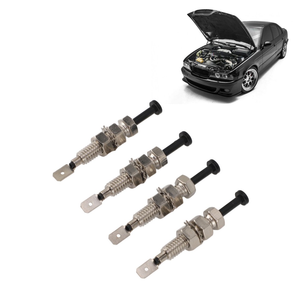 For Adjustable Door Pin Switch 12V Universal Car Bonnet Alarm Light ...