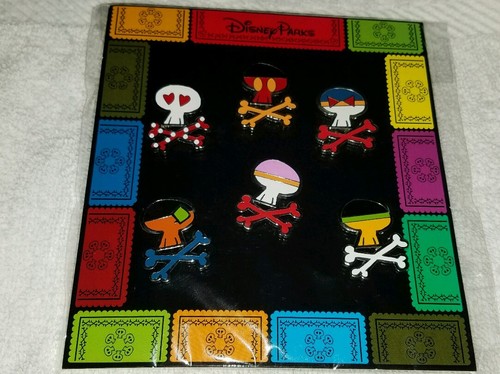 Disney Trading Pins Sugar Skulls and Crossbones Character Pins FREE ...
