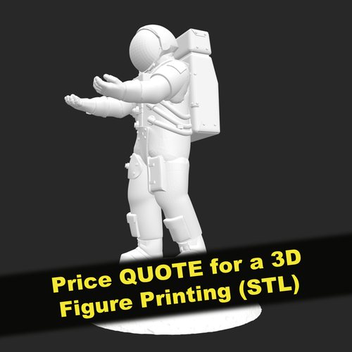 Price QUOTE for a 3d Figure Printing (STL), 1 cent Free Price Quote for ...